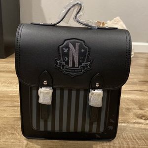 Wednesday Addams | Bags | Wednesday Nevermore Academy Backpack | Poshmark